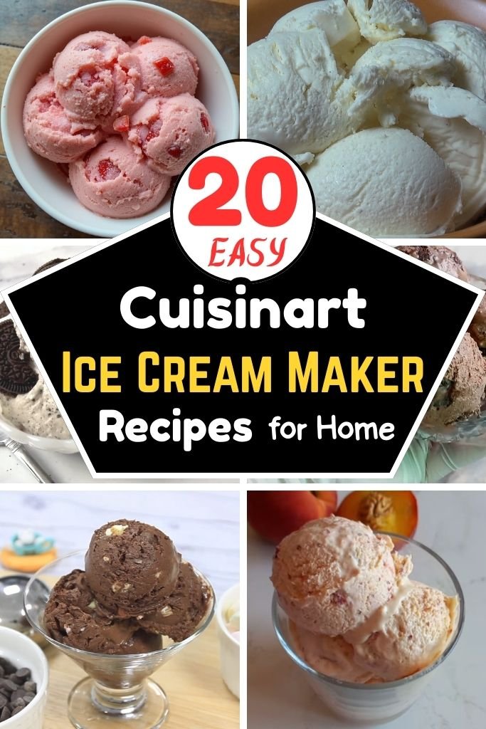 Cuisinart Ice Cream Maker Recipes
